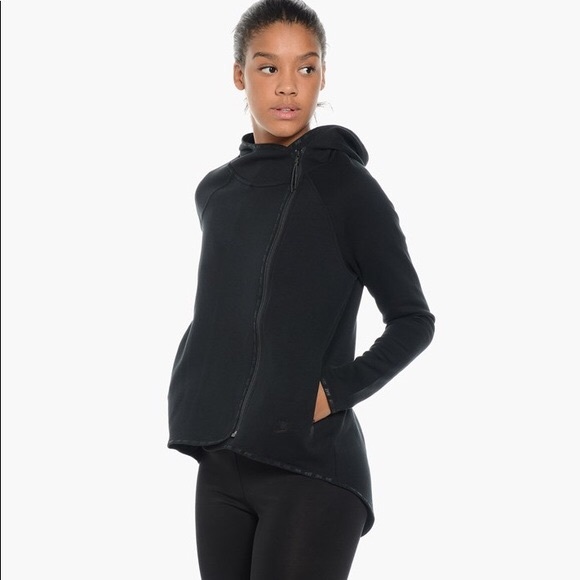 Tops | Nike Black Hoodie Jacket | Poshmark